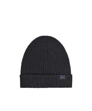 FAY English Rib Beanie Hat