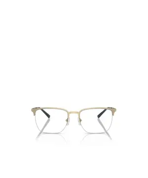 Emporio Armani Logo Plain Glasses - Nude