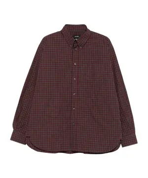 WILLY CHAVARRIA Checkered Shirt - Red