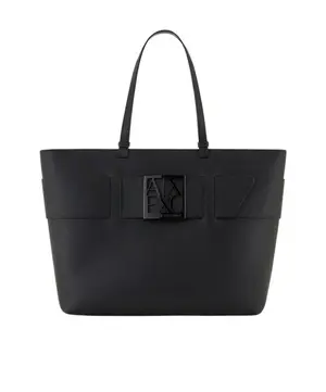 Armani Exchange Logo-plaque Tote Bag