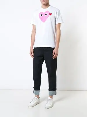 Play Comme Des Garcon Crew-neck T-shirt