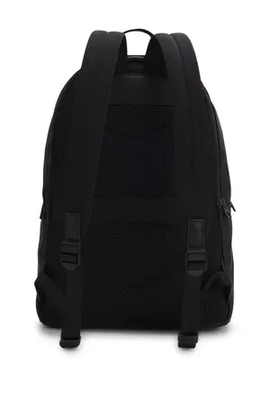 Hugo Boss Logo-plaque Leather-effect Backpack