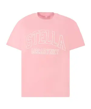 Stella McCartney Crew Neck T-shirt - Pink