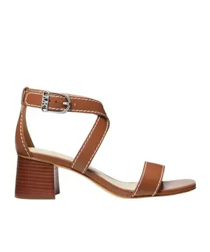 Michael Kors Ashton Heeled Sandals - Brown