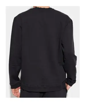 DIESEL® Long-sleeved Crewneck Sweatshirt With Ribbed Trim