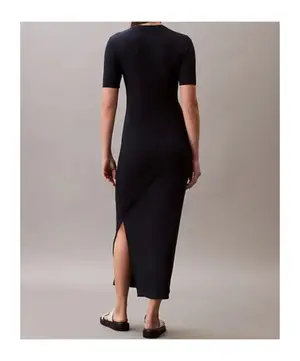 Calvin Klein Ribbed Midi Dress