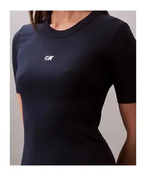 Calvin Klein Ribbed Midi Dress