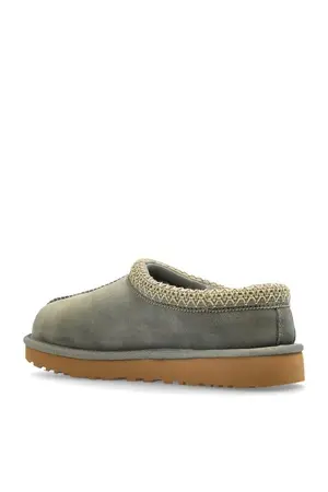 UGG Tasman Ii Suede Slippers With Embossed Logo