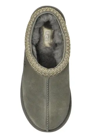 UGG Tasman Ii Suede Slippers With Embossed Logo