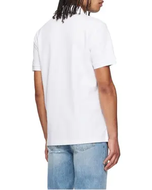 Versace Logo Patch Polo Shirt