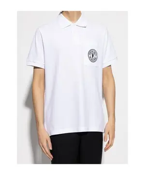 Versace Logo Patch Polo Shirt