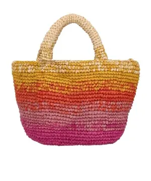 Manebí Woven Raffia Shoulder Bag