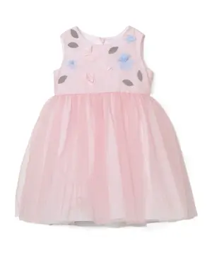 IL GUFO Tulle Dress - Pink