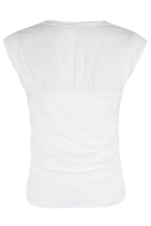 Rag & Bone Sleeveless Ruched T-shirt