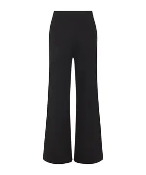 P.a.r.o.s.h Elastic Waist Casual Pants - Black