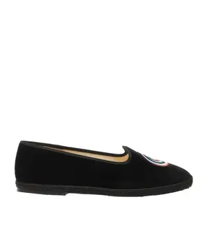 SCAROSSO William Iv Target Slippers - Black