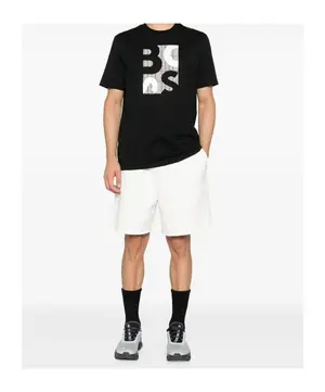 Hugo Boss Logo Printed Crewneck T-shirt
