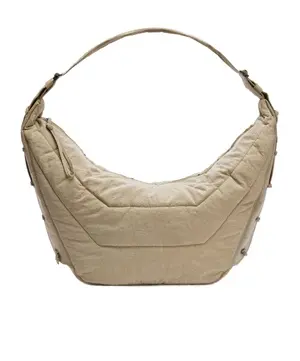 LEMAIRE Game Large Zipped Shoulder Bag - Beige