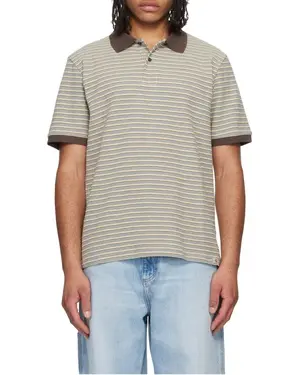 Carhartt Work In Progress Dion Stripe Polo Shirt