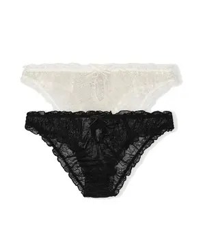 ROTATE BY BIRGER CHRISTENSEN X Love Stories Lace Bow Briefs