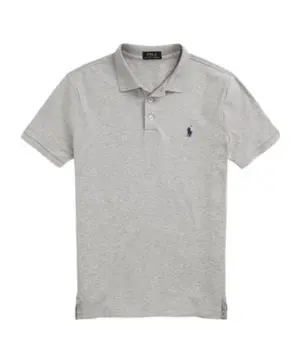 Polo Ralph Lauren Custom Slim Fit Polo Shirt - Gray