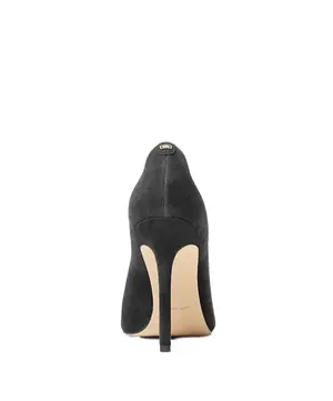 Michael Kors Pointed-toe Suede Heeled Pumps