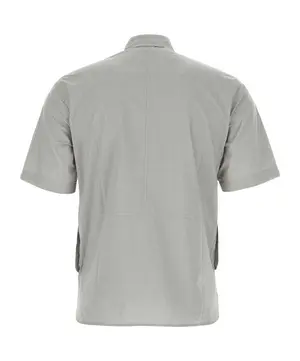 C.P. COMPANY Logo Embroidered Short Sleeved Shirt