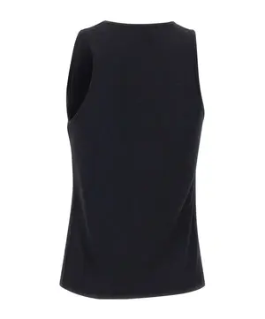 LOULOU STUDIO Albia Scoop Neck Sleeveless Top