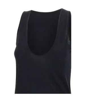 LOULOU STUDIO Albia Scoop Neck Sleeveless Top