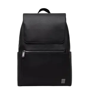 Calvin Klein Foldover-top Backpack - Black