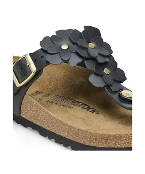 BIRKENSTOCK Gizeh Flower Embellished Slippers