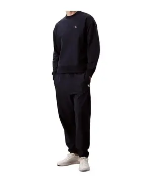 Calvin Klein Premium Fleece Joggers - Black