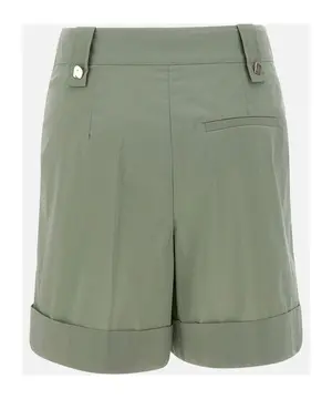 Liu Jo Pleated Turn-up Shorts