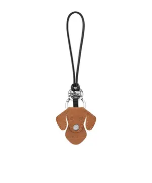 Longchamp Key Ring - Brown