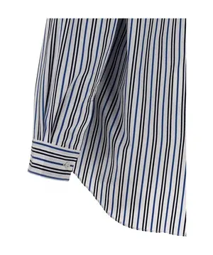 Comme Des Garçons Striped Buttoned Shirt