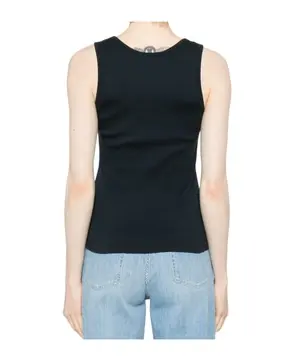 Maison Kitsuné Baby Fox Ribbed Tank Top