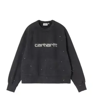 Carhartt Painter Logo-print Sweatshirt - Black