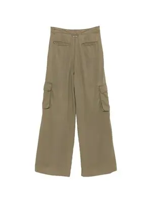 Iceberg Pleated Cargo-pocket Palazzo Pants
