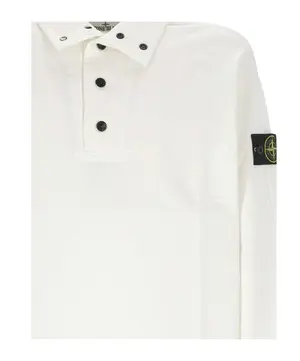 Stone Island Long-sleeved Polo Shirt