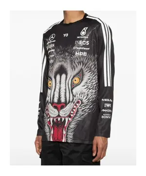 Y3 F1 Driver Long-sleeve T-shirt