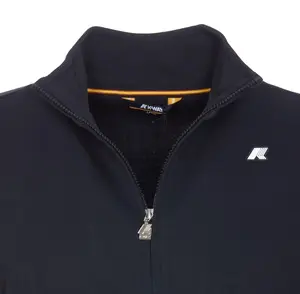 K-WAY Hayce Interlock Zip-up Jacket - Black