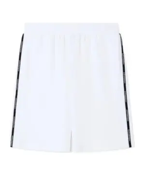 EA7 Logo Tape Bermuda Shorts - White
