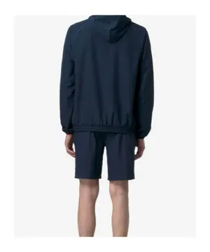 K-WAY Hooded Zip-up Jacket With Silicone Logo