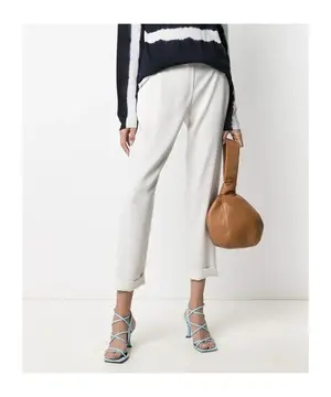 P.a.r.o.s.h High-waist Crêpe Trousers
