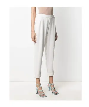 P.a.r.o.s.h High-waist Crêpe Trousers