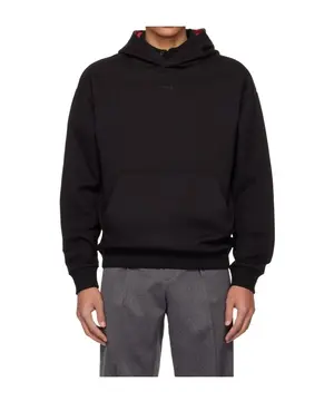 Hugo Boss Embroidered Logo Hooded Sweatshirt