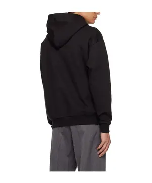 Hugo Boss Embroidered Logo Hooded Sweatshirt