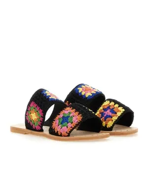 Manebí Yucatán Crochet Two Bands Sandals