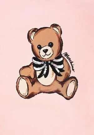 Moschino Sweatshirt With Teddy Bear