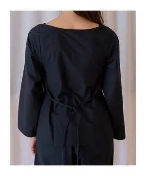 BASERANGE Decti Blouse With Waist Tie